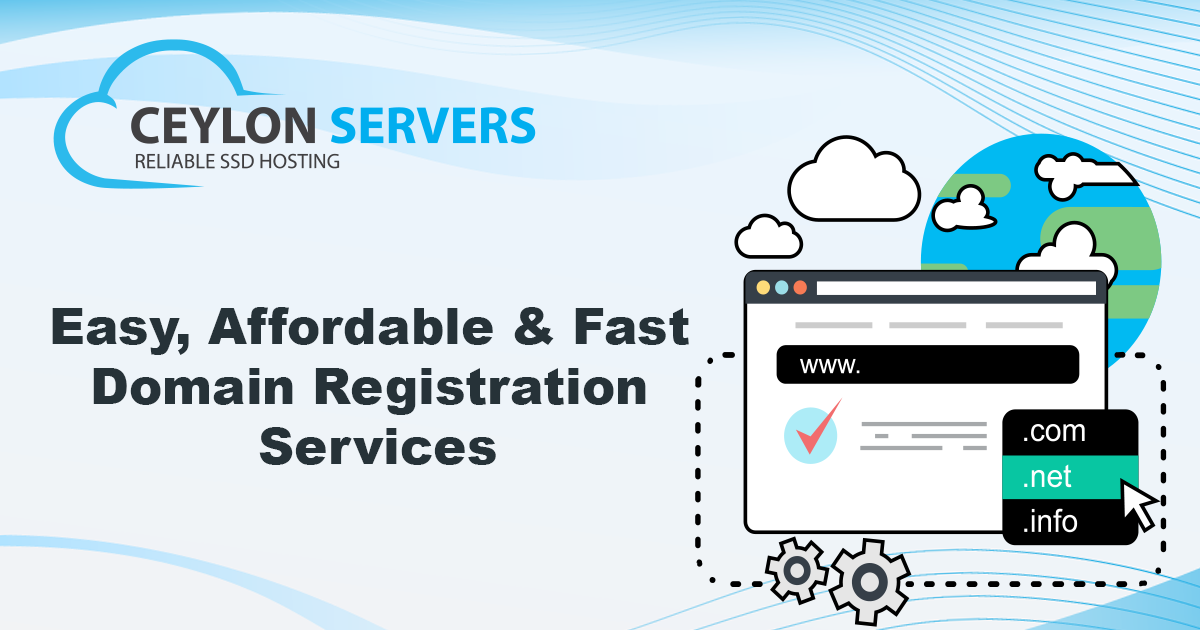 Register a Domain Name in Sri Lanka | Cheap .LK & TLD Domains - Ceylon ...